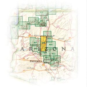 Sycamore Canyon, Verde Valley Map [Coconino, Kaibab, and Prescott National Forests] (National Geographic Trails Illustrated Map, 854)