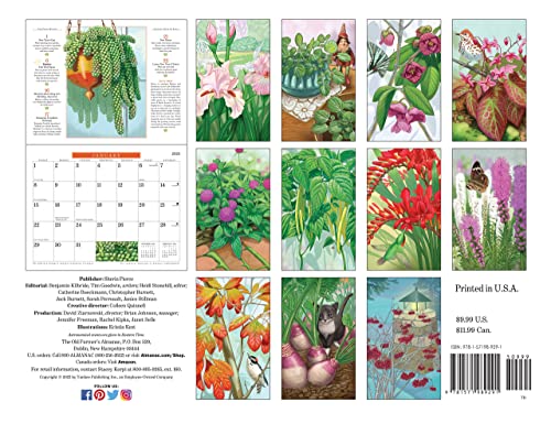 The 2023 Old Farmer’s Almanac Gardening Calendar