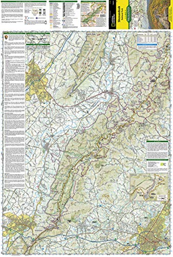 Shenandoah National Park Map (National Geographic Trails Illustrated Map, 228)