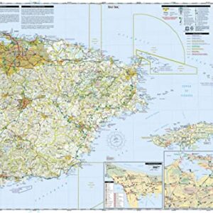 Puerto Rico Map (National Geographic Adventure Map, 3107)