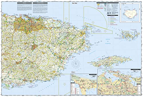 Puerto Rico Map (National Geographic Adventure Map, 3107)