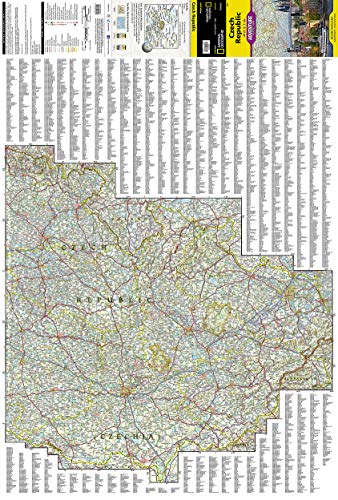 Czechia (Czech Republic) Map (National Geographic Adventure Map, 3322)