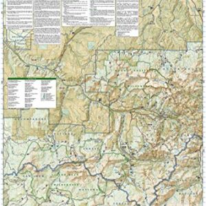 Telluride, Silverton, Ouray, Lake City Map (National Geographic Trails Illustrated Map, 141)