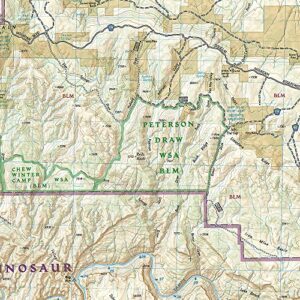 Dinosaur National Monument Map (National Geographic Trails Illustrated Map, 220)