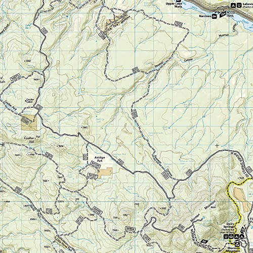 Flagstaff, Sedona Map [Coconino and Kaibab National Forests] (National Geographic Trails Illustrated Map, 856)