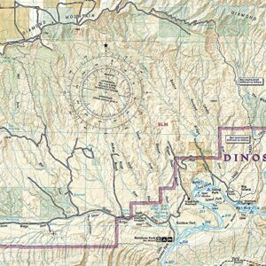 Dinosaur National Monument Map (National Geographic Trails Illustrated Map, 220)