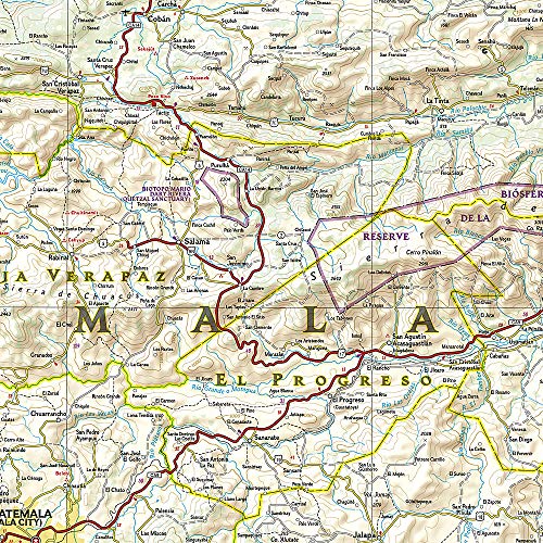 Guatemala Map (National Geographic Adventure Map, 3110)