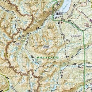 Sawtooth National Recreation Area Map (National Geographic Trails Illustrated Map, 870)