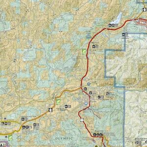 Olympic National Park Map (National Geographic Trails Illustrated Map, 216)