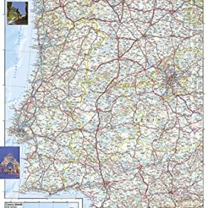 Spain and Portugal Map (National Geographic Adventure Map, 3307)