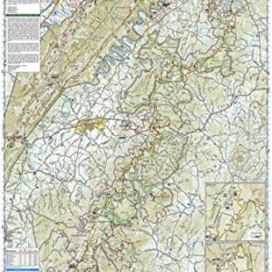 Shenandoah National Park Map (National Geographic Trails Illustrated Map, 228)