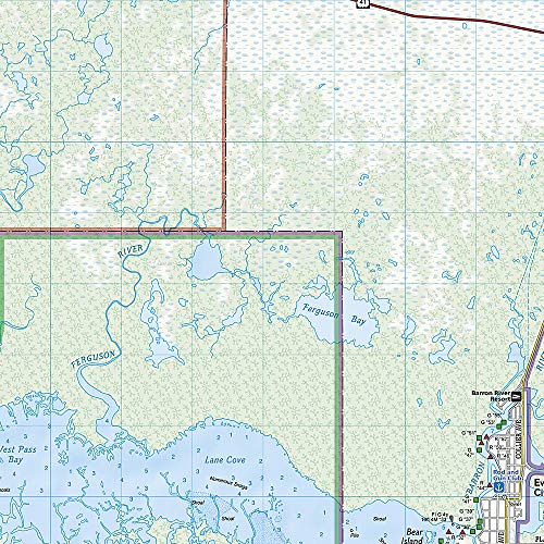 Marco Island, Ten Thousand Islands Map (National Geographic Trails Illustrated Map, 402)