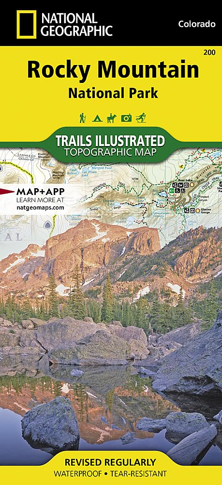 Rocky Mountain National Park (National Geographic Trails Illustrated Map)