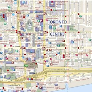 Toronto Map (National Geographic Destination City Map)