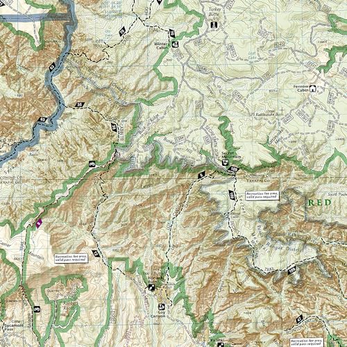 Sycamore Canyon, Verde Valley Map [Coconino, Kaibab, and Prescott National Forests] (National Geographic Trails Illustrated Map, 854)