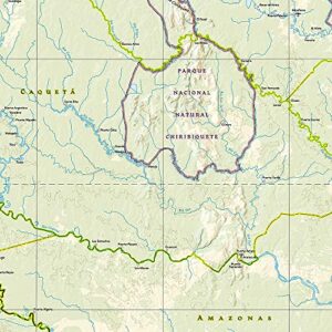 Colombia Map (National Geographic Adventure Map, 3405)