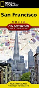 san francisco map (national geographic destination city map)