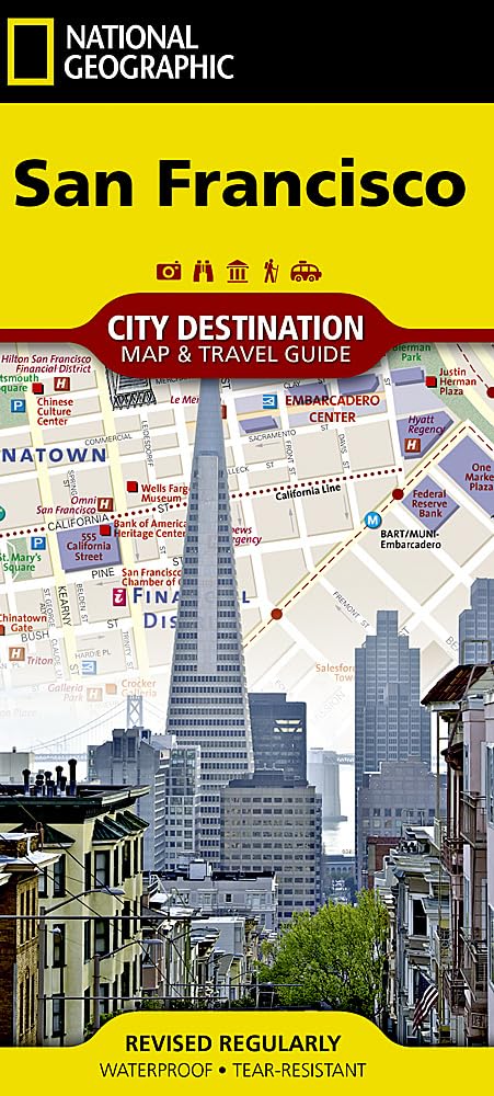 San Francisco Map (National Geographic Destination City Map)