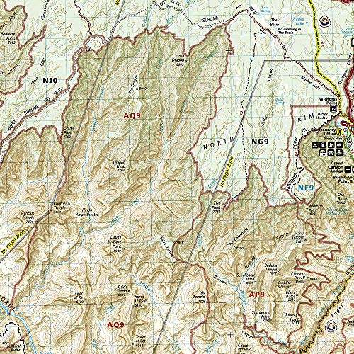 Grand Canyon East [Grand Canyon National Park] (National Geographic Trails Illustrated Map) (National Geographic Trails Illustrated Map, 262)