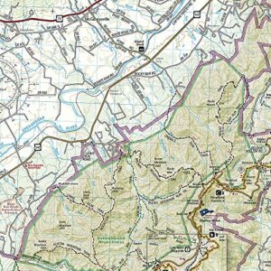 Shenandoah National Park Map (National Geographic Trails Illustrated Map, 228)