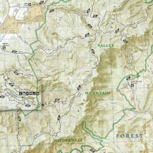 St George, Pine Valley Mountain Map (National Geographic Trails Illustrated Map, 715)