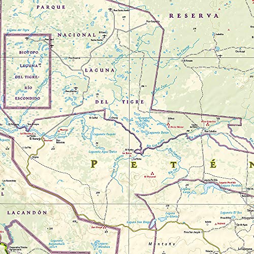 Guatemala Map (National Geographic Adventure Map, 3110)