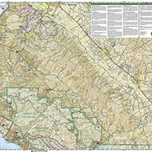 Big Sur, Ventana Wilderness Map [Los Padres National Forest] (National Geographic Trails Illustrated Map, 814)