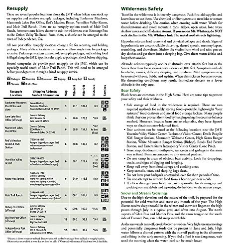 John Muir Trail Topographic Map Guide (National Geographic Topographic Map Guide) (National Geographic Topographic Map Guide, 1001)