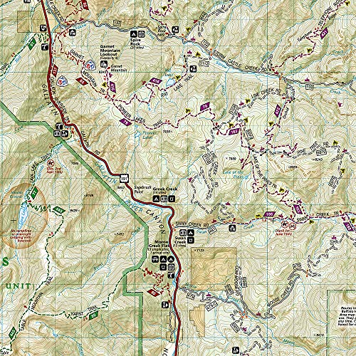 Bozeman, Big Sky, Bridger Range Map (National Geographic Trails Illustrated Map, 723)