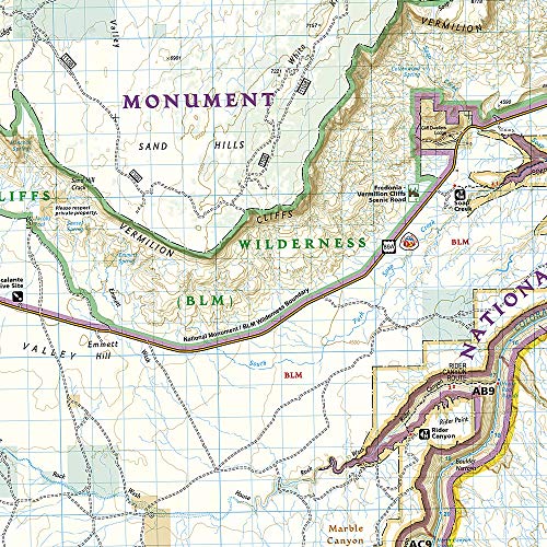 Grand Canyon East [Grand Canyon National Park] (National Geographic Trails Illustrated Map) (National Geographic Trails Illustrated Map, 262)