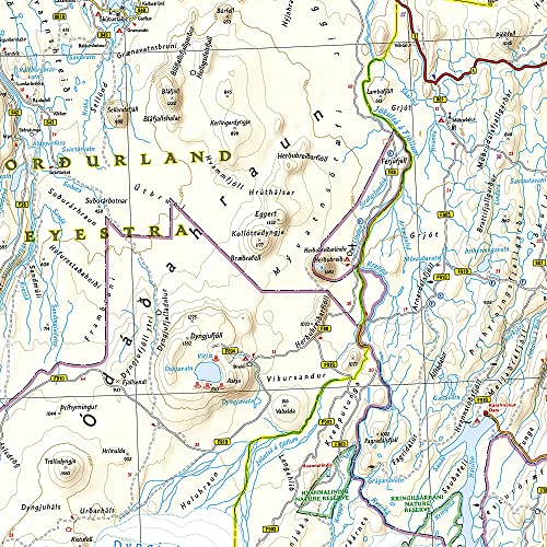 Iceland Map (National Geographic Adventure Map, 3302)