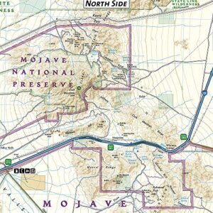 Mojave National Preserve Map (National Geographic Trails Illustrated Map, 256)