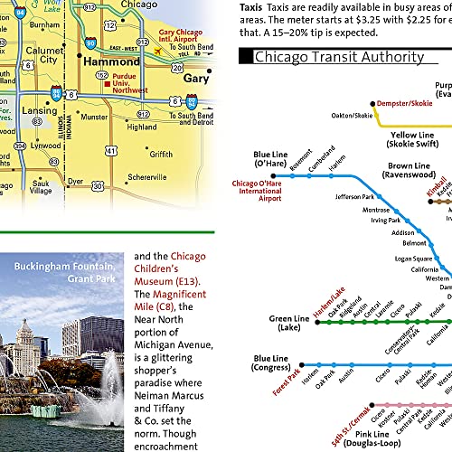 Chicago Map (National Geographic Destination City Map)