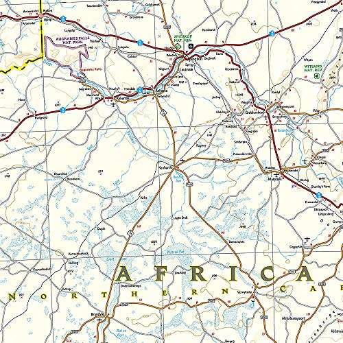 South Africa Map (National Geographic Adventure Map, 3204)