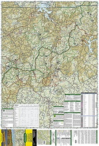 Brasstown Bald, Chattooga River Map [Chattahoochee and Sumter National Forests] (National Geographic Trails Illustrated Map, 778)