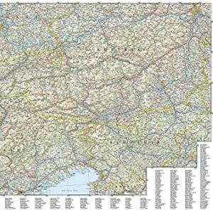 Alps Map (National Geographic Adventure Map, 3321)