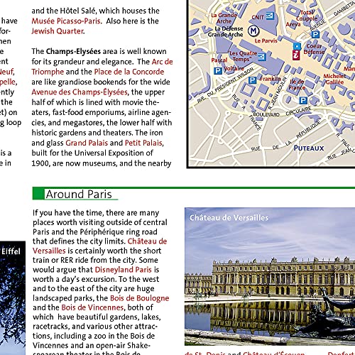 Paris Map (National Geographic Destination City Map)