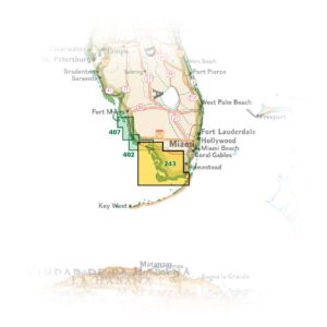 Everglades National Park Map (National Geographic Trails Illustrated Map, 243)