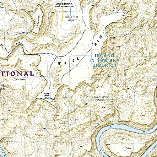 Island in the Sky District: Canyonlands National Park Map (National Geographic Trails Illustrated Map, 310)