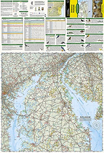 Delmarva Peninsula Map (National Geographic Trails Illustrated Map, 772)