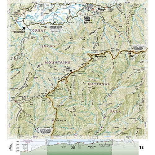 Appalachian Trail (National Geographic Trails Illustrated Map) - 13 Map Bundle