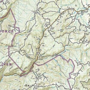 New River Gorge National River Map (National Geographic Trails Illustrated Map, 242)