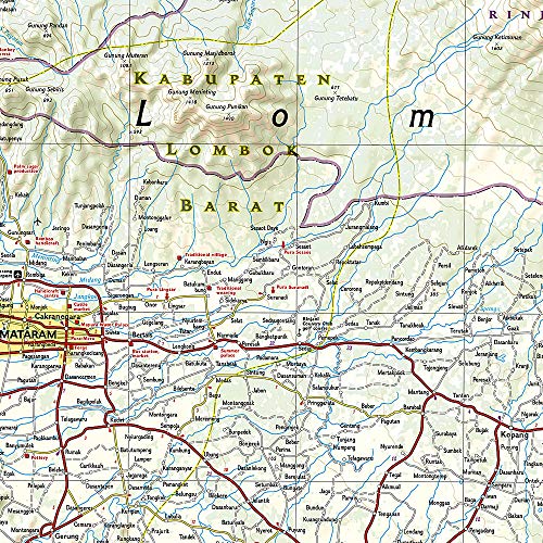 Bali, Lombok, and Komodo Map [Indonesia] (National Geographic Adventure Map, 3005)