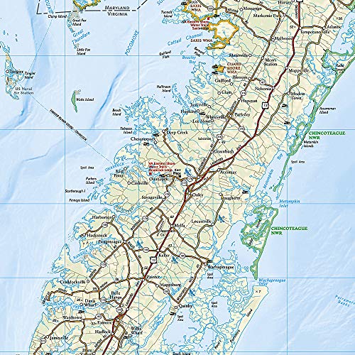 Delmarva Peninsula Map (National Geographic Trails Illustrated Map, 772)