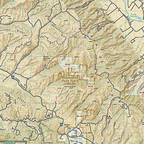 Big Sur, Ventana Wilderness Map [Los Padres National Forest] (National Geographic Trails Illustrated Map, 814)