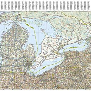 United States, Great Lakes Map (National Geographic Adventure Map, 3124)