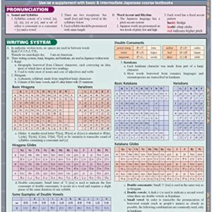 Japanese Grammar QuickStudy Laminated Reference Guide (Quick Study Academic)