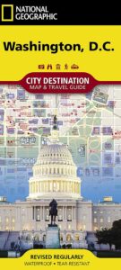 washington d.c. map (national geographic destination city map)