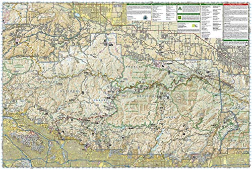 Angeles National Forest Map (National Geographic Trails Illustrated Map, 811)