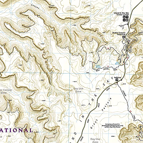 Island in the Sky District: Canyonlands National Park Map (National Geographic Trails Illustrated Map, 310)